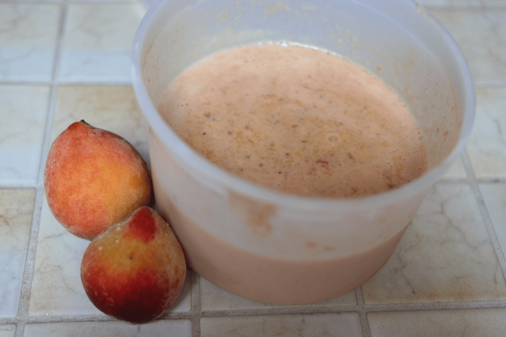 Low-Cal Fresh Peach Ice Cream » Barbara Feldman